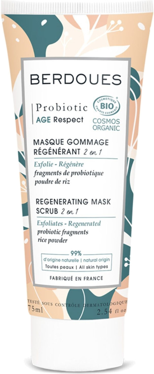 Berdoues Probiotic Mascarilla Exfoliante Regenerante 2 en 1 | Tendance ...
